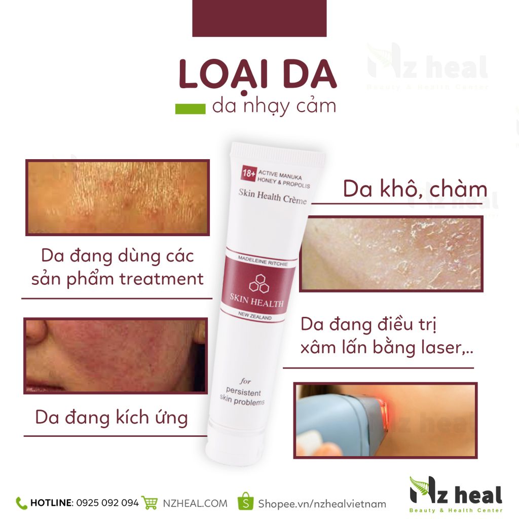 Kem Mật Ong Manuka Skin Health 18+ Madeleine Ritchie 40ml | Nzheal