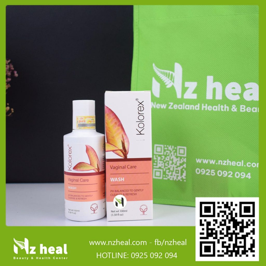 Gel Vệ Sinh Vùng Kín Kolorex Vaginal Care Wash 100ml (Mẫu mới 2021)