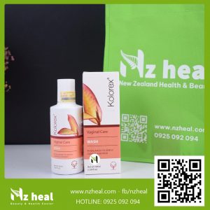 Gel Vệ Sinh Vùng Kín Kolorex Vaginal Care Wash 100ml (Mẫu mới 2021)