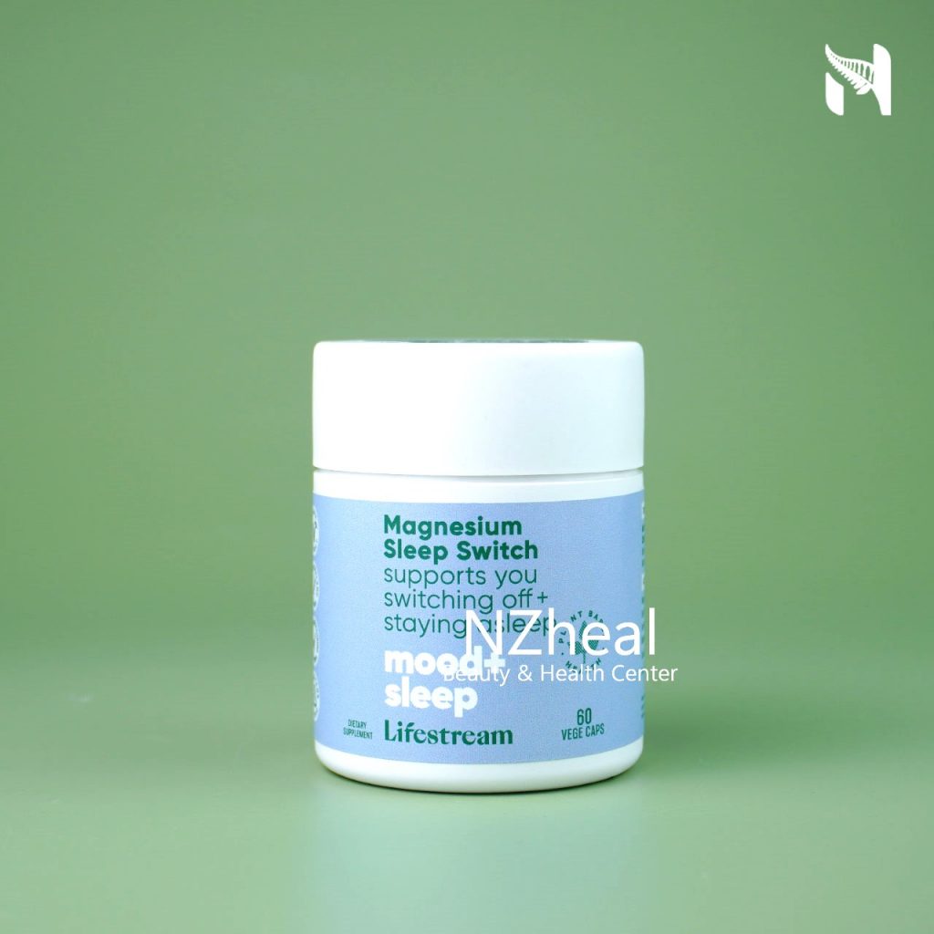 Viên uống ngủ ngon Lifestream Magnesium Sleep Switch (60 viên)