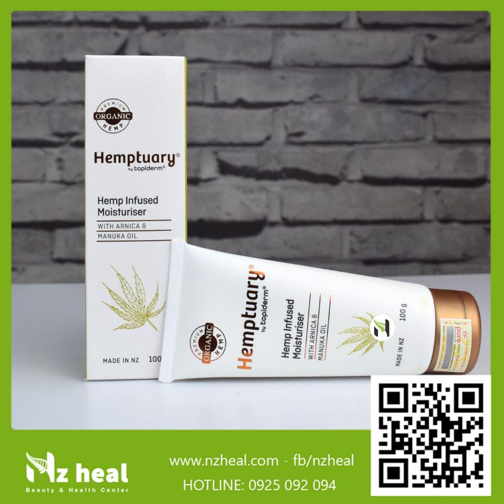 Kem Dưỡng Ẩm Hạt Gai Dầu Hemptuary Hemp Infused Moisturiser 100g