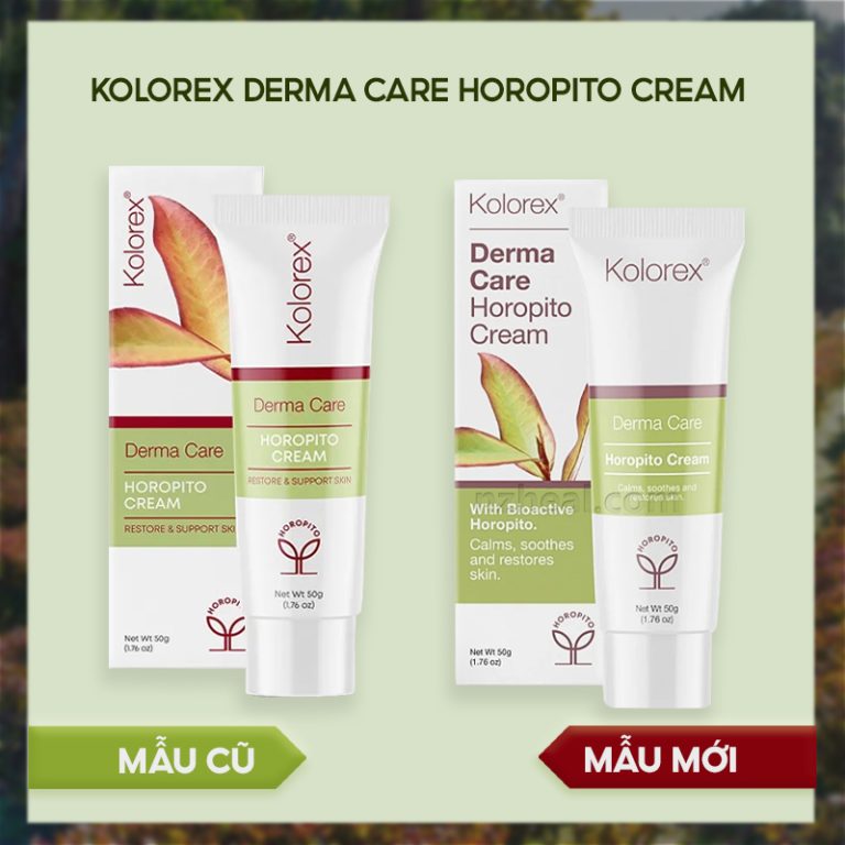 Kem thoa giảm nấm toàn thân Kolorex Derma Care Horopito Cream (50ml ...