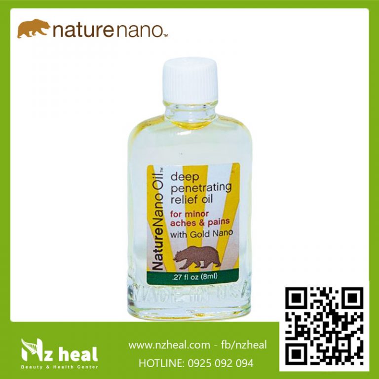 Dầu gió con gấu Nature Nano Oil 8ml - Mỹ | nzheal.com