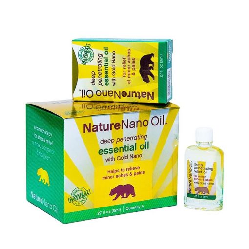 Dầu gió con gấu Nature Nano Oil 8ml - Mỹ | nzheal.com