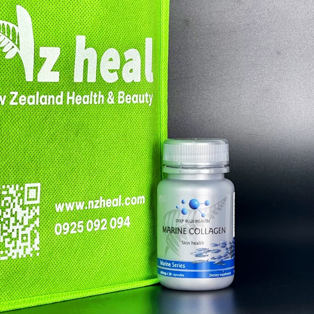 Viên uống collagen Deep Blue Health Marine Collagen 30 viên | nzheal.com
