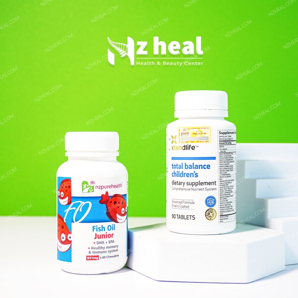 Bộ đôi tăng cường sức khỏe cho trẻ em: Vitamin Tổng Hợp Total Balance ...