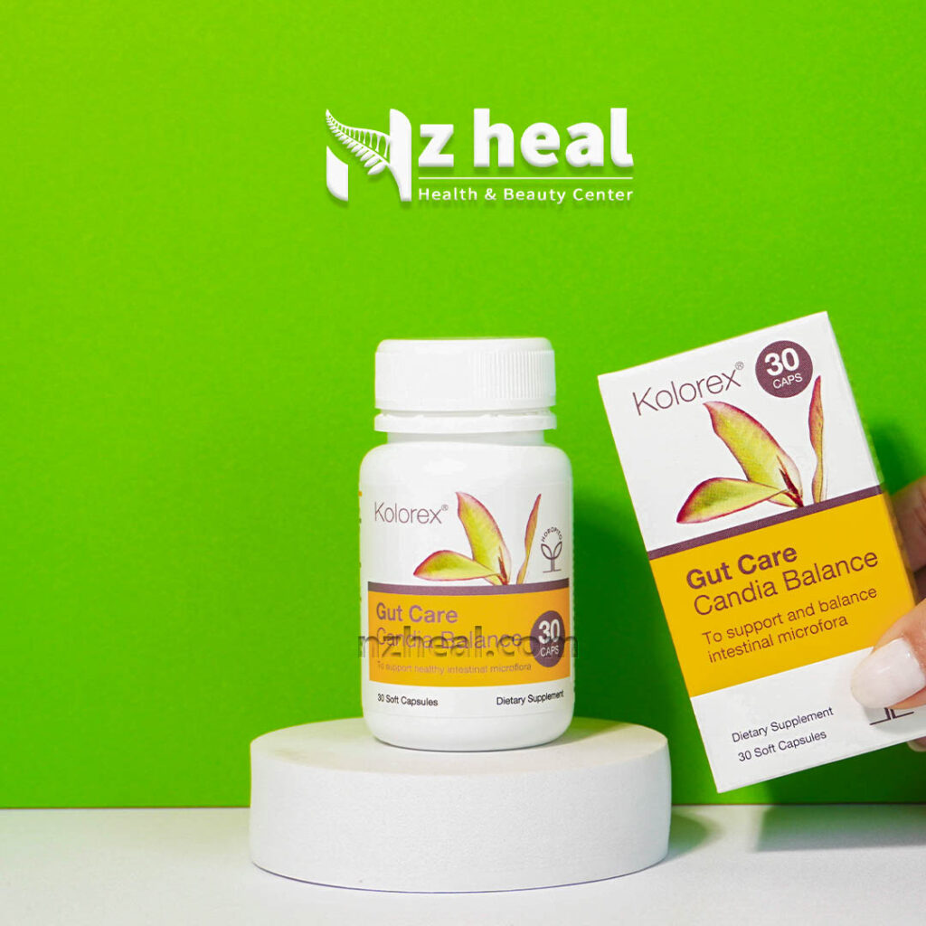 Bộ đôi Kolorex (Uống - Bôi): Viên uống Gut Care Candida Balance và Kem ...