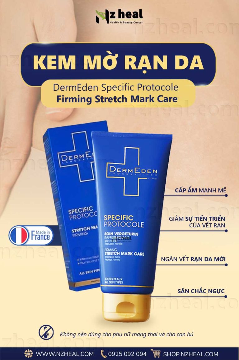 Kem trị rạn da DermEden Specific Protocole Firming Stretch Mark Care ...