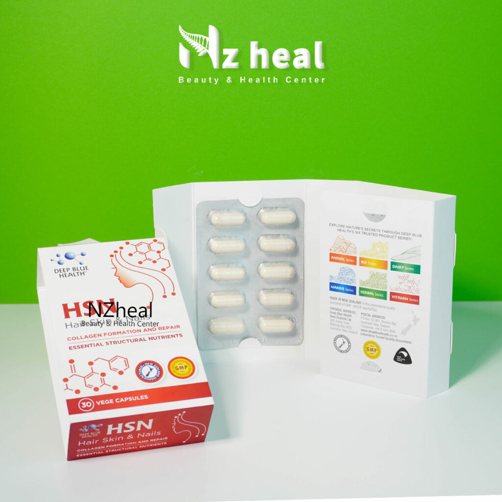 Bộ 3 trị mụn, đẹp da toàn diện: Viên uống HSN + AC Gel BHA 2% + Serum ...