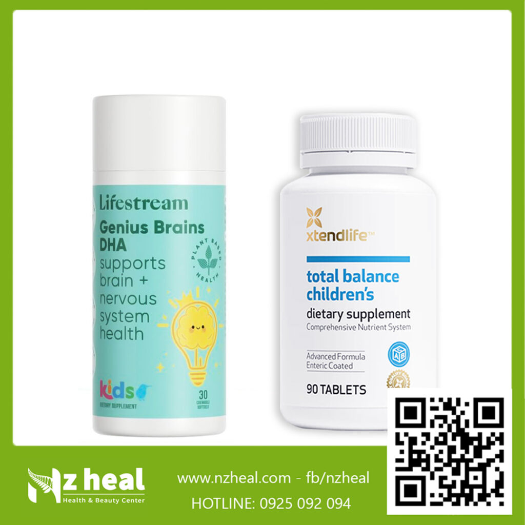 Bộ đôi phát triển trí não cho bé: Xtend-Life Total Balance Children’s ...